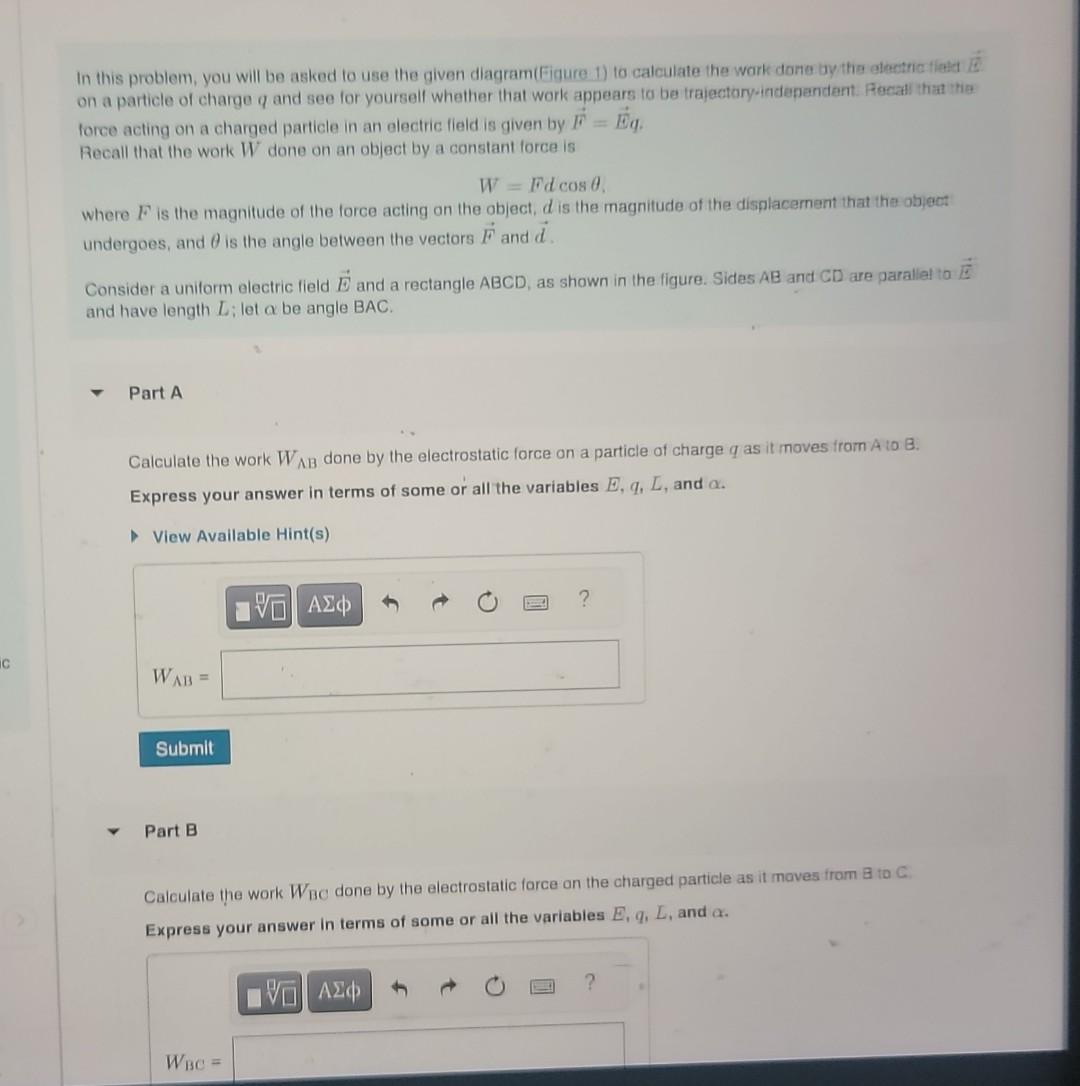 Solved In this problem, you will be asked to use the given | Chegg.com