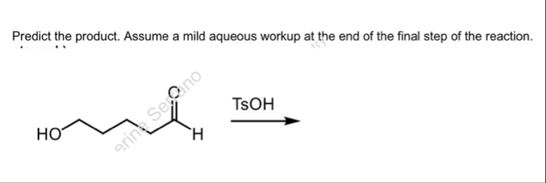 Solved Predict the product. Assume a mild aqueous workup at | Chegg.com