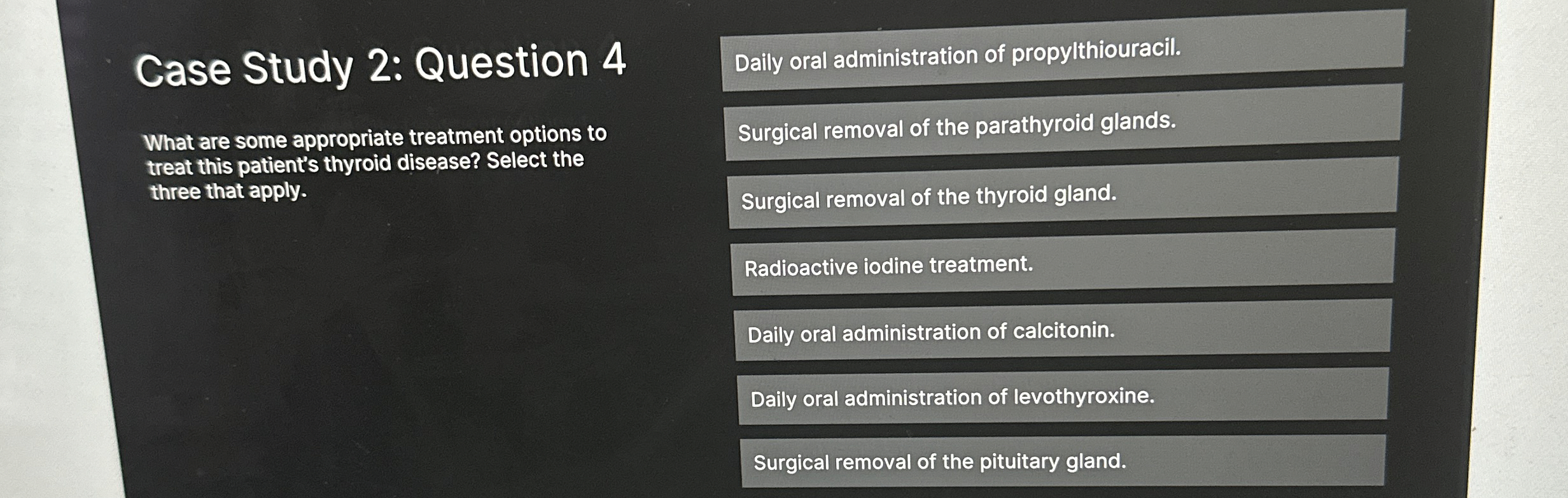 Solved Case Study 2: Question 4What are some appropriate | Chegg.com