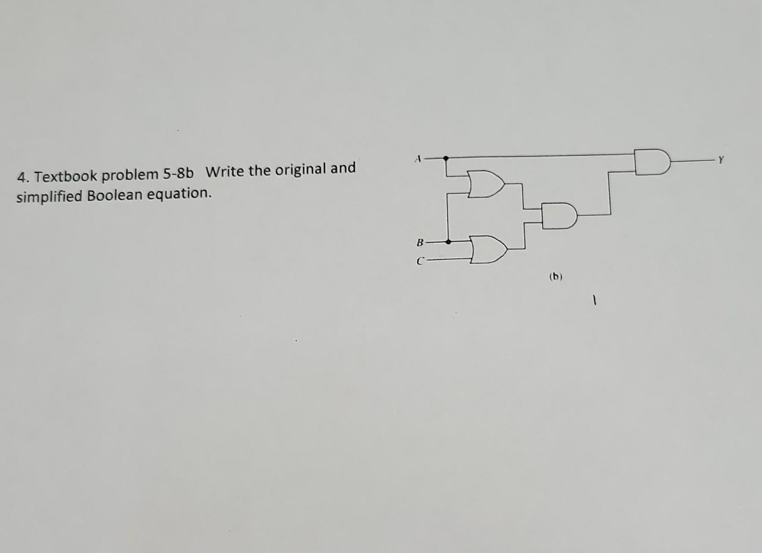 Solved 4. Textbook problem 5-8b Write the original and | Chegg.com