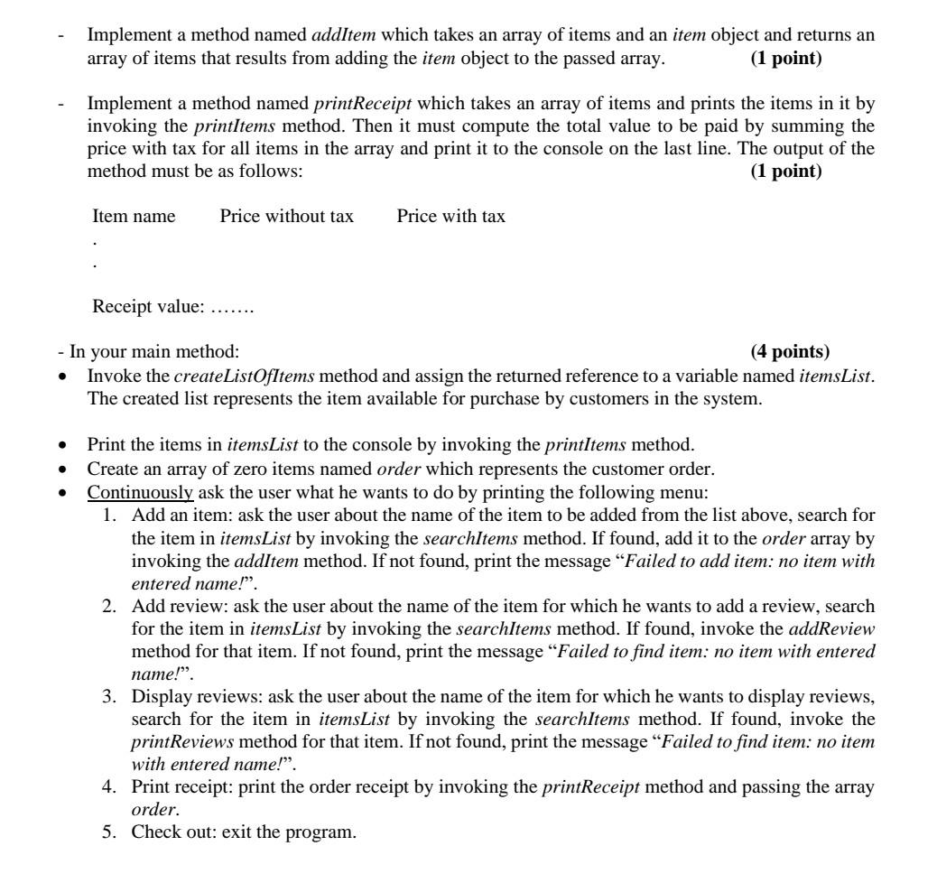 Solved * Lab Objectives: To define arrays of objects. To | Chegg.com