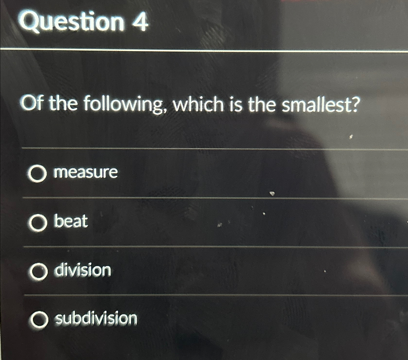 Solved Question 4Of the following, which is the | Chegg.com