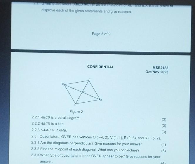 Solved disprove each of the given statements and give | Chegg.com