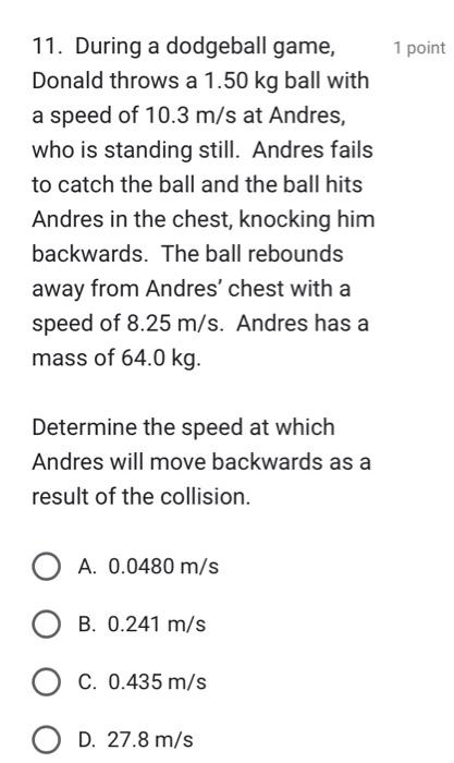 Solved 10. A ball of putty with mass m is 1 point rolled | Chegg.com