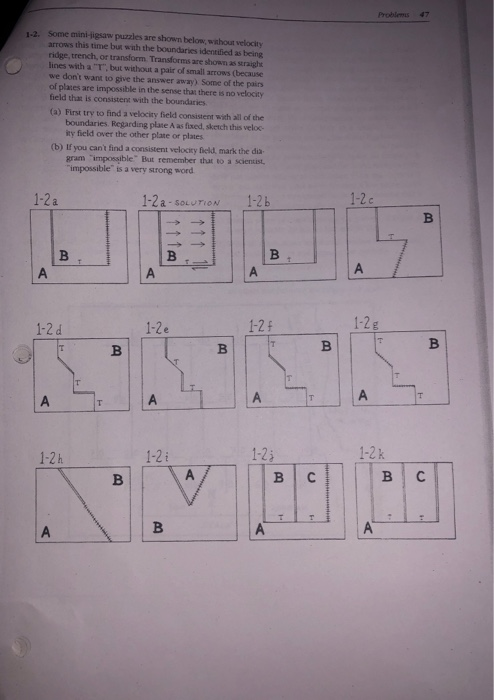 Problems 1-1. In the following sketches of a | Chegg.com