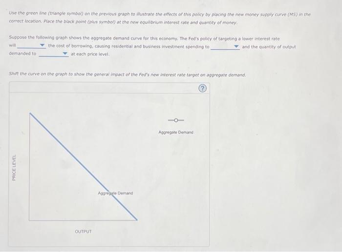 Solved blank 1: decrease/increaseblank 2: demand for/supply | Chegg.com