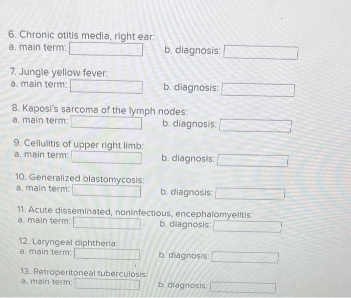 Solved First, identify the main term in the following | Chegg.com