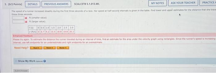 Solved 3. [o/2 Points] DETAILS PREVIOUS ANSWERS SCALCET8 | Chegg.com