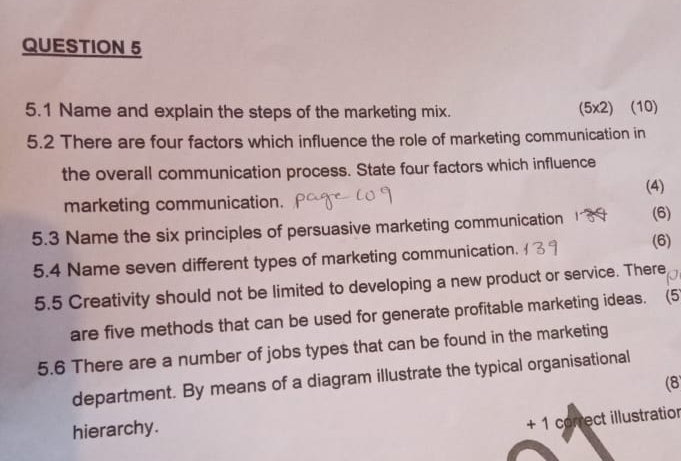 Solved QUESTION 55.1 ﻿Name and explain the steps of the | Chegg.com