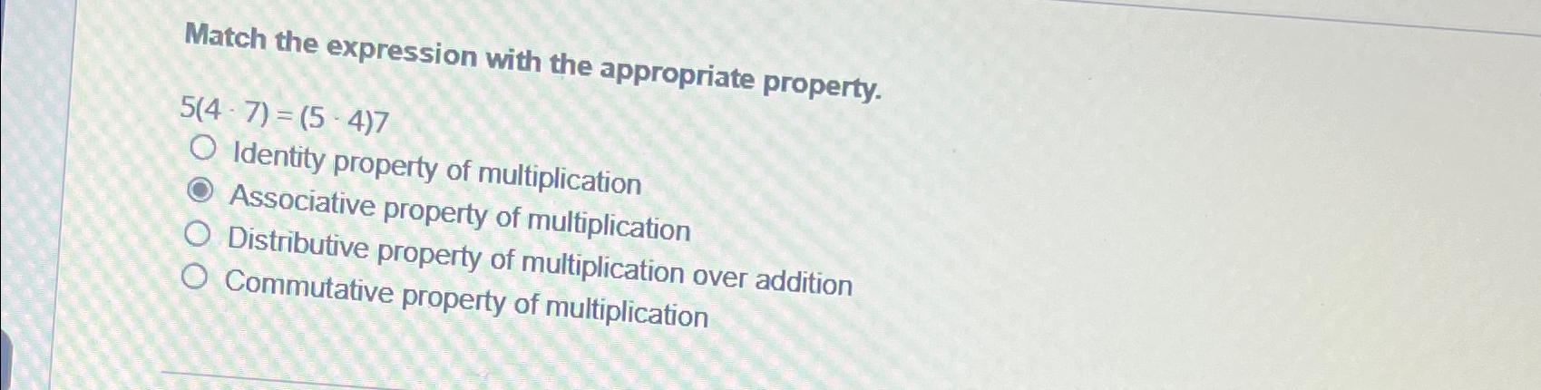 Solved Match the expression with the appropriate | Chegg.com