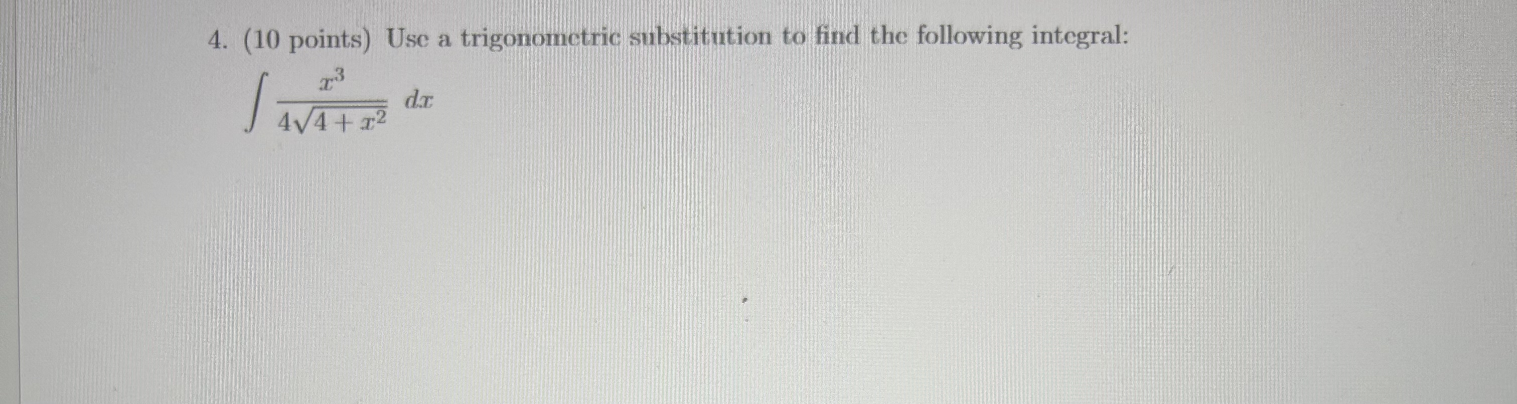 Solved (Show all calculations) ﻿Use a trigonometric | Chegg.com