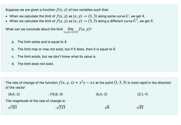 Solved Suppose we are given a function f(x,y) of two | Chegg.com