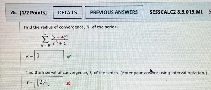 [Solved]: Find the radius of convergence, ( R ), of the s