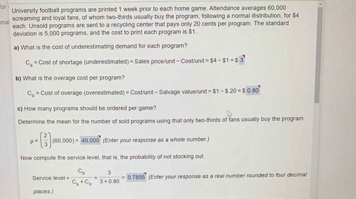 Solved Use the first set of numbers to fill in the blue | Chegg.com