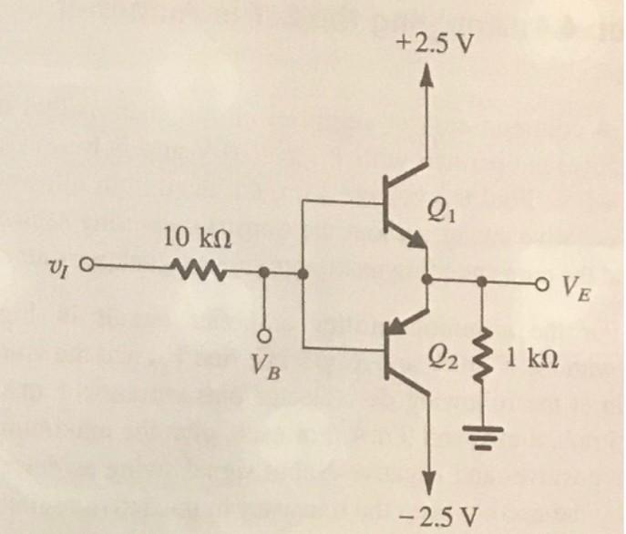 Solved *4.52 For the circuit in Fig. P4.52, find V, and Vg | Chegg.com
