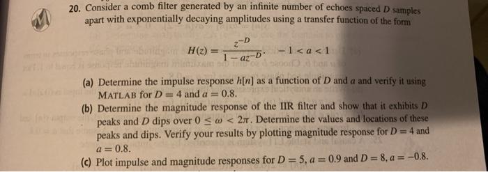 Solved please include matlab code and plots. | Chegg.com Solved please include matlab code and plots. | Chegg.com