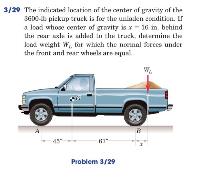 Solved The indicated location of the center of gravity of | Chegg.com