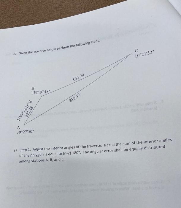 Solved of any polygon is equal to (n−2)180∘. The angular | Chegg.com