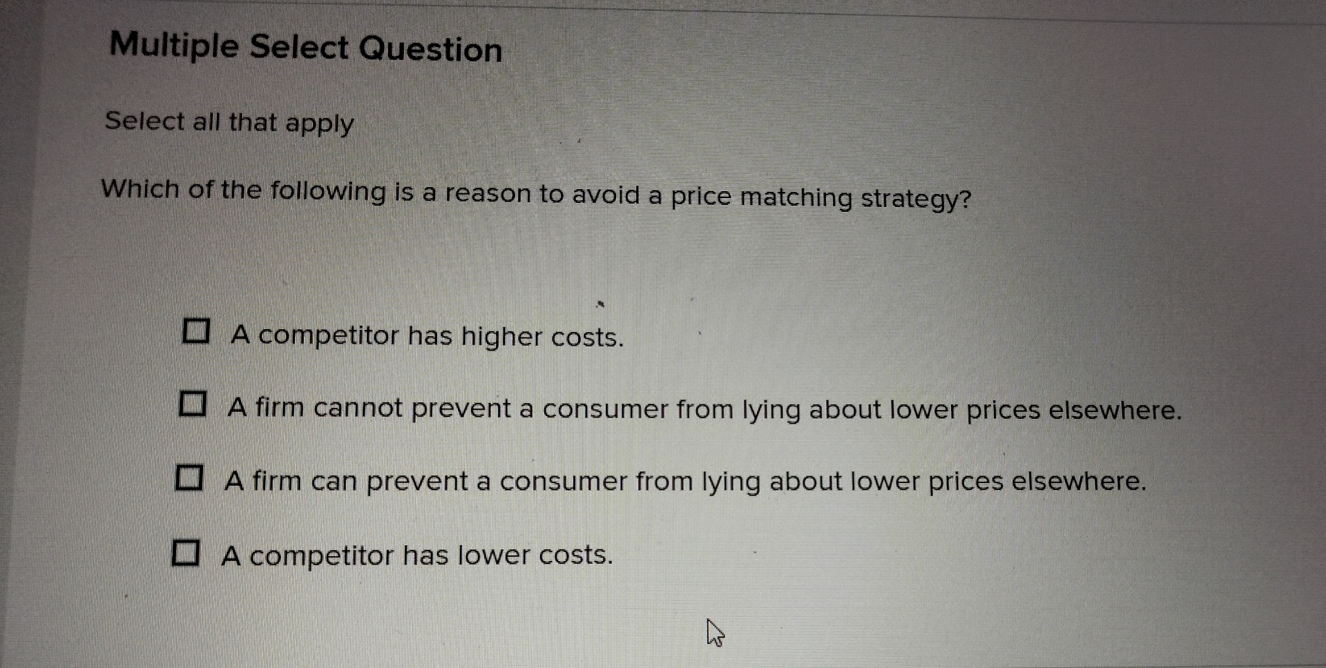 Solved Multiple Select QuestionSelect all that applyWhich of | Chegg.com