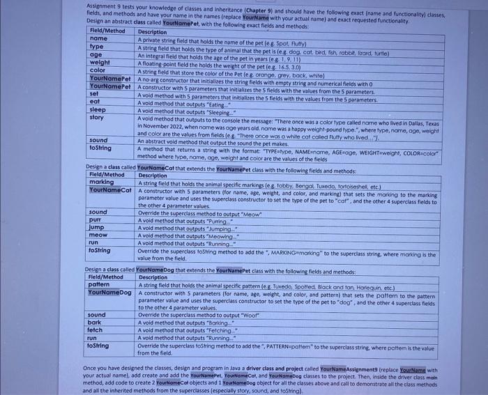 Solved Assignment 9 Tests Your Knowiedge Of Clitses And 8213