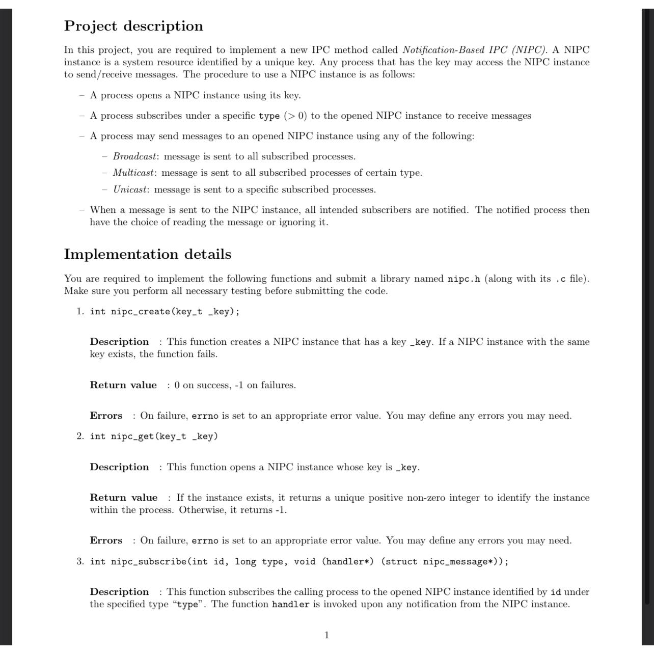 Solved Project descriptionIn this project, you are required | Chegg.com