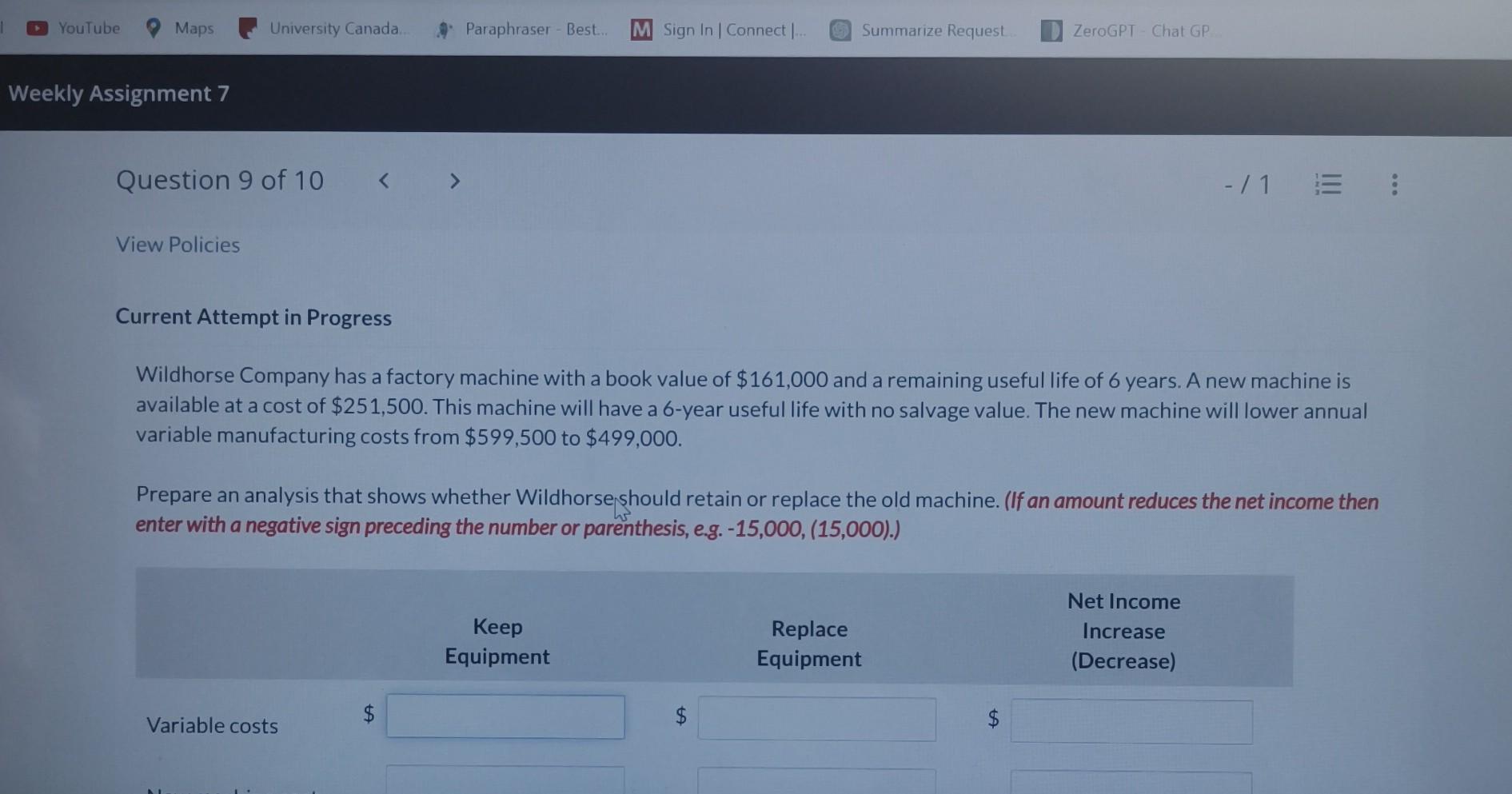 Solved 25°C Sunny Question 9 of 10 View Policies
