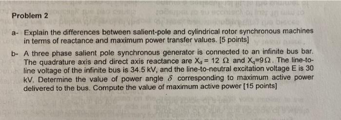 Solved Problem 2 a- Explain the differences between | Chegg.com