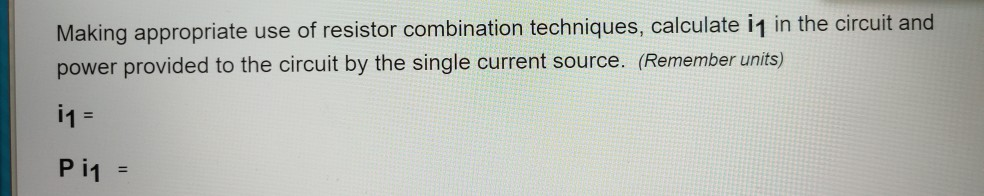 Solved Making appropriate use of resistor combination | Chegg.com