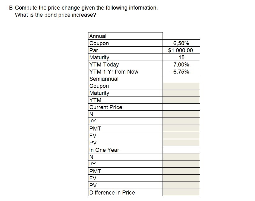 Solved hello, please explain the formulas and compuations to | Chegg.com