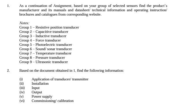 Solved 1. As a continuation of Assignment, based on your | Chegg.com