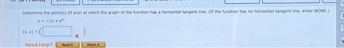 Solved Determine the point(s) (if any) at which the graph of | Chegg.com
