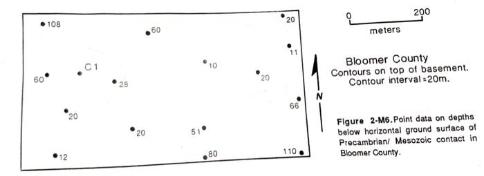 Solved 3) a) Draw structure contours on this map, which show | Chegg.com