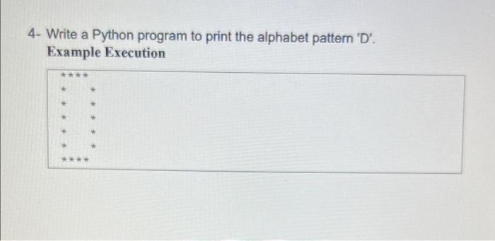 Solved 1- Draw a diamond shape using for loop Write a | Chegg.com
