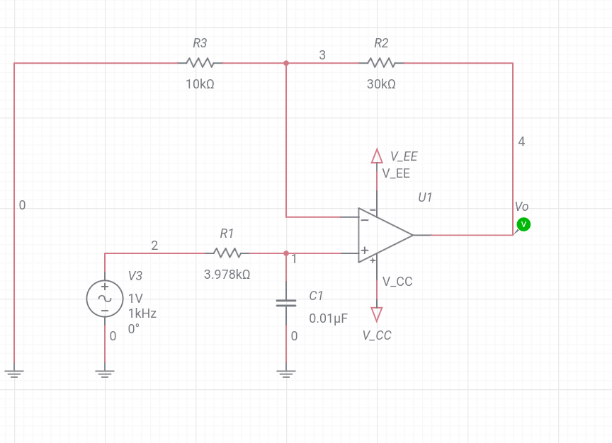 Solved In this low pass filter perform the necessary | Chegg.com