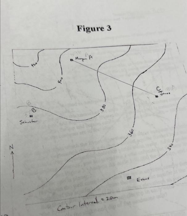 Solved use the 3 point method to determine the strike | Chegg.com