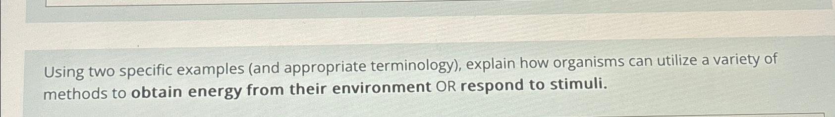 Solved Using two specific examples (and appropriate | Chegg.com Solved Using two specific examples (and appropriate | Chegg.com
