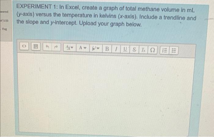 Solved EXPERIMENT 1: Record the temperature and volume data | Chegg.com