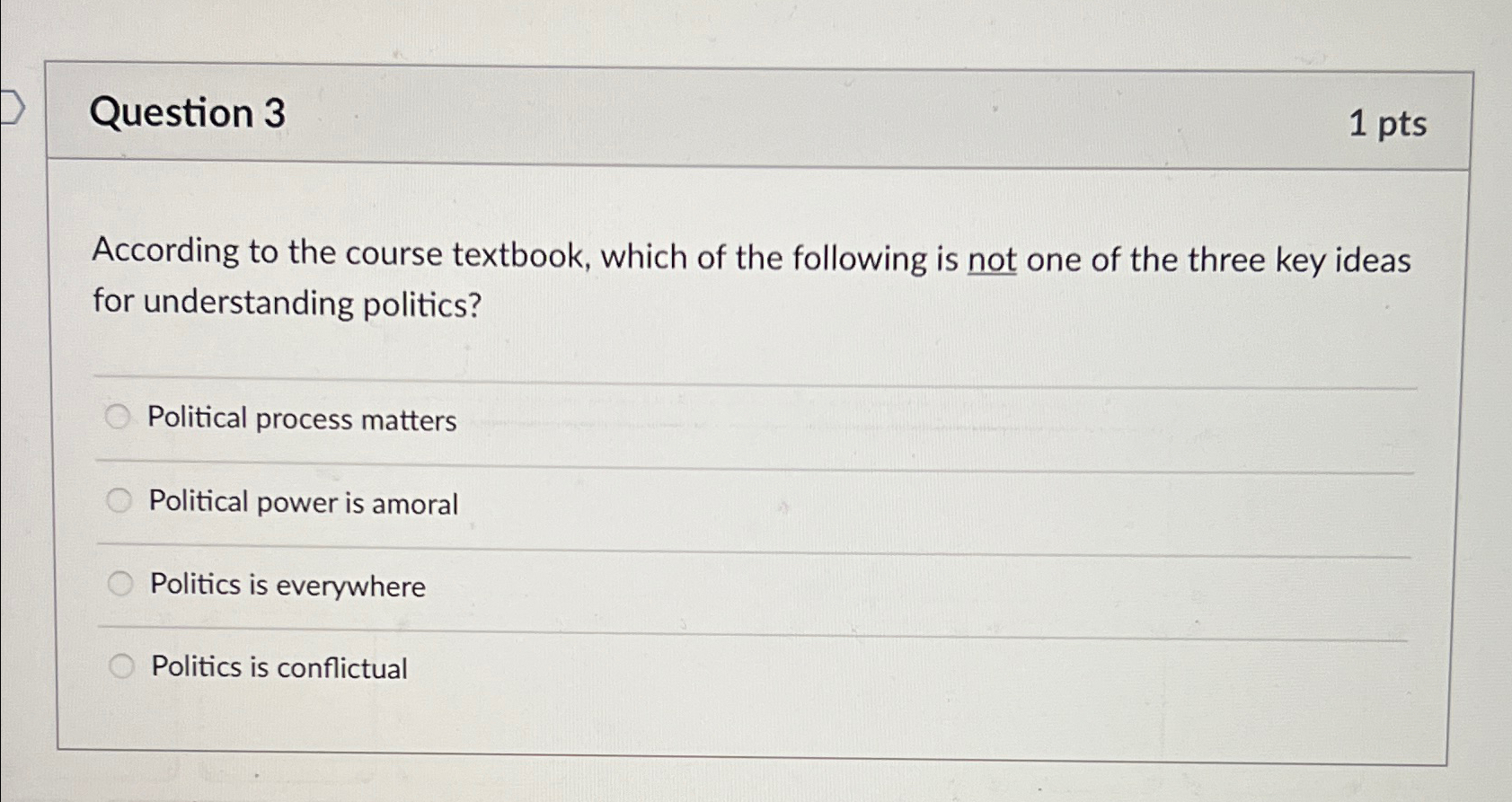 Solved Question 31 ﻿ptsAccording to the course textbook, | Chegg.com