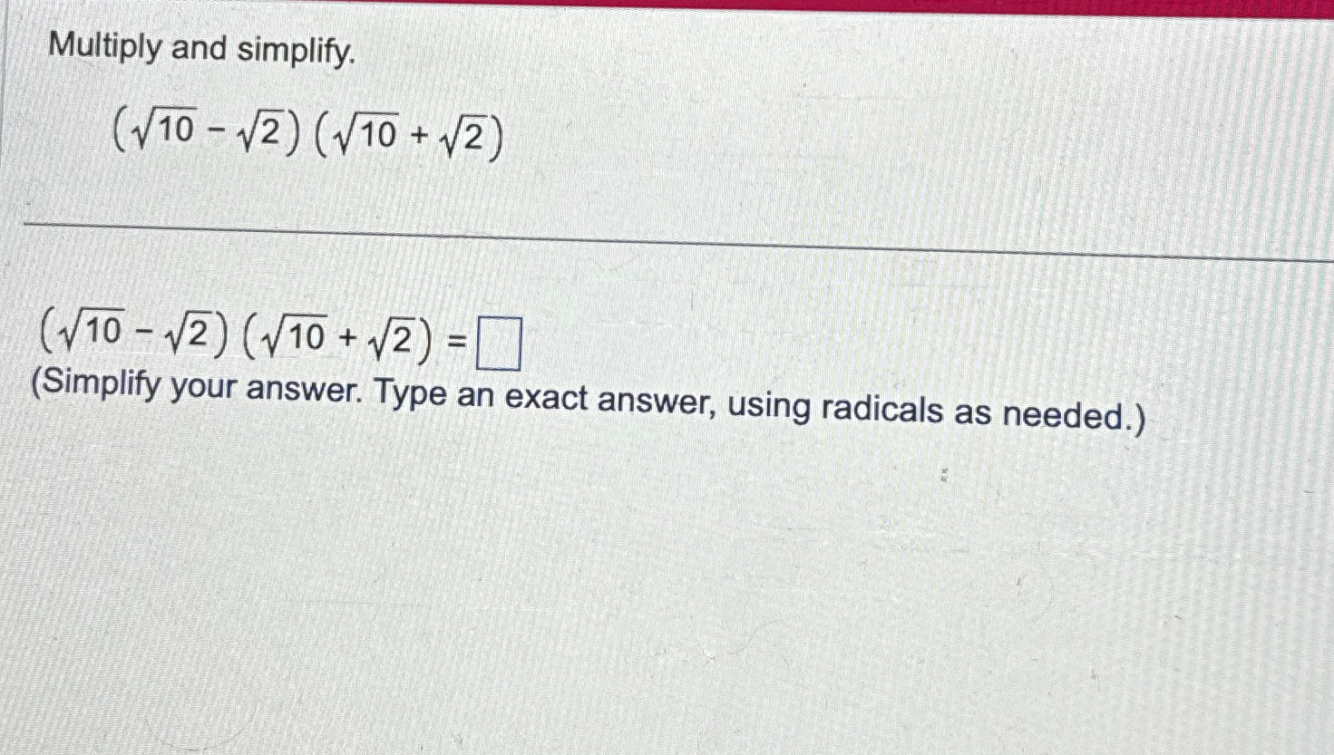 Solved Multiply and | Chegg.com