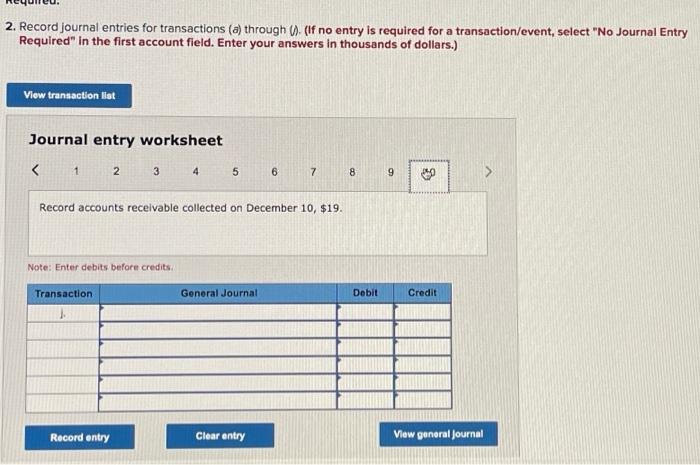 Solved 2. Record journal entries for transactions (a) | Chegg.com