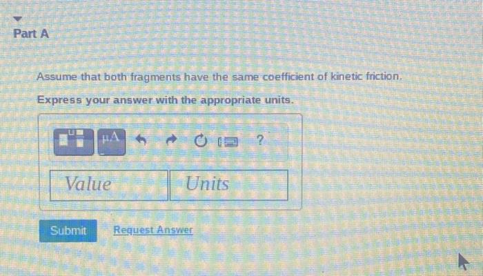 Solved An object at rest on a flat, horizontal surface | Chegg.com