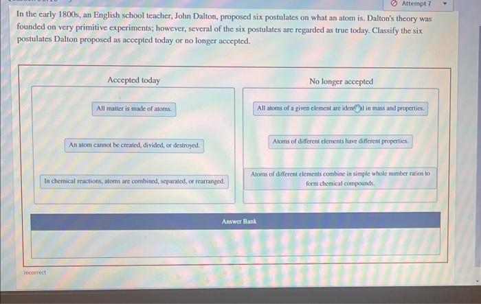 Solved In the early 1800 s, an English school teacher, John | Chegg.com