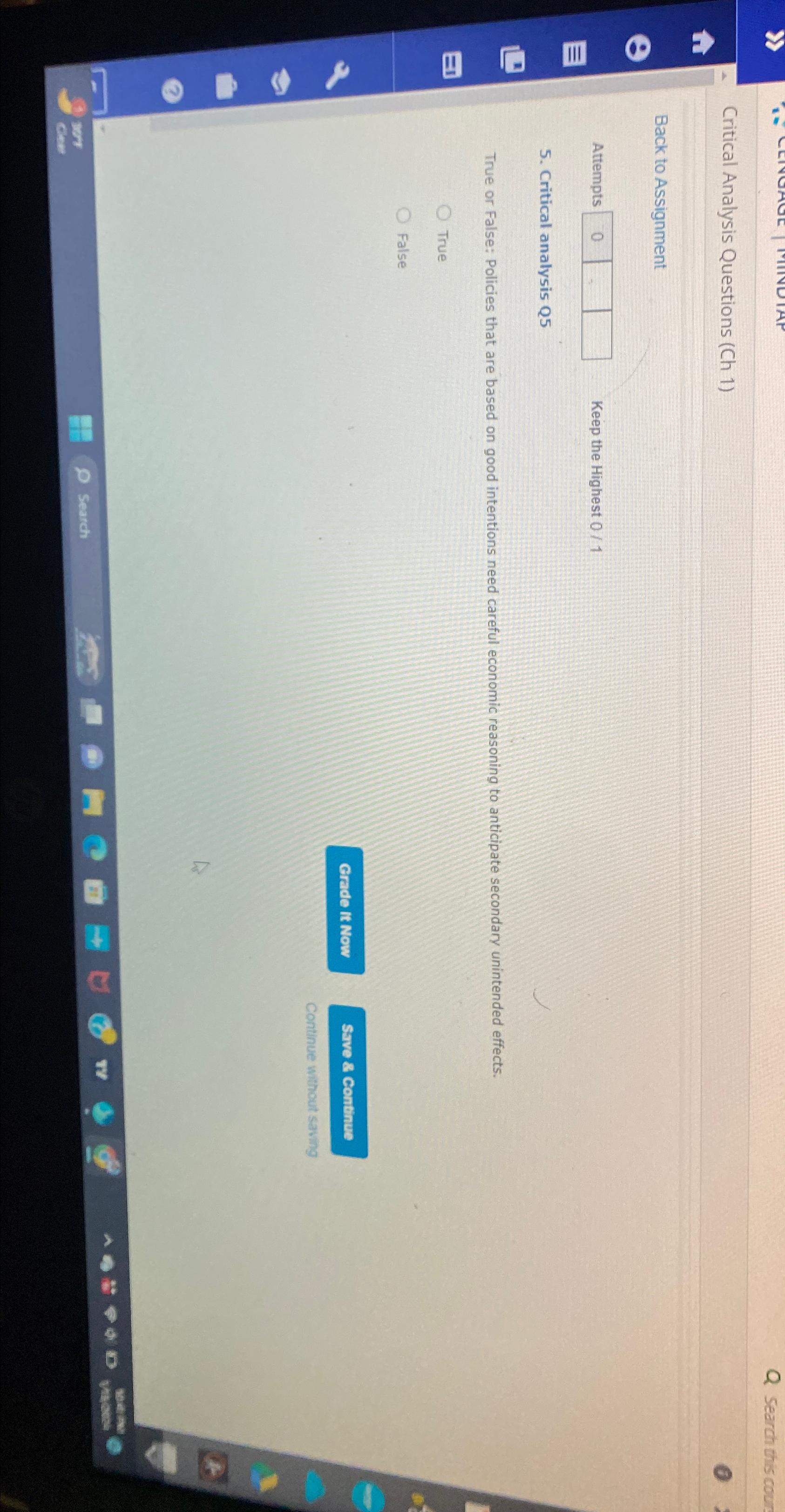 Solved Critical Analysis Questions (Ch 1)Back to | Chegg.com