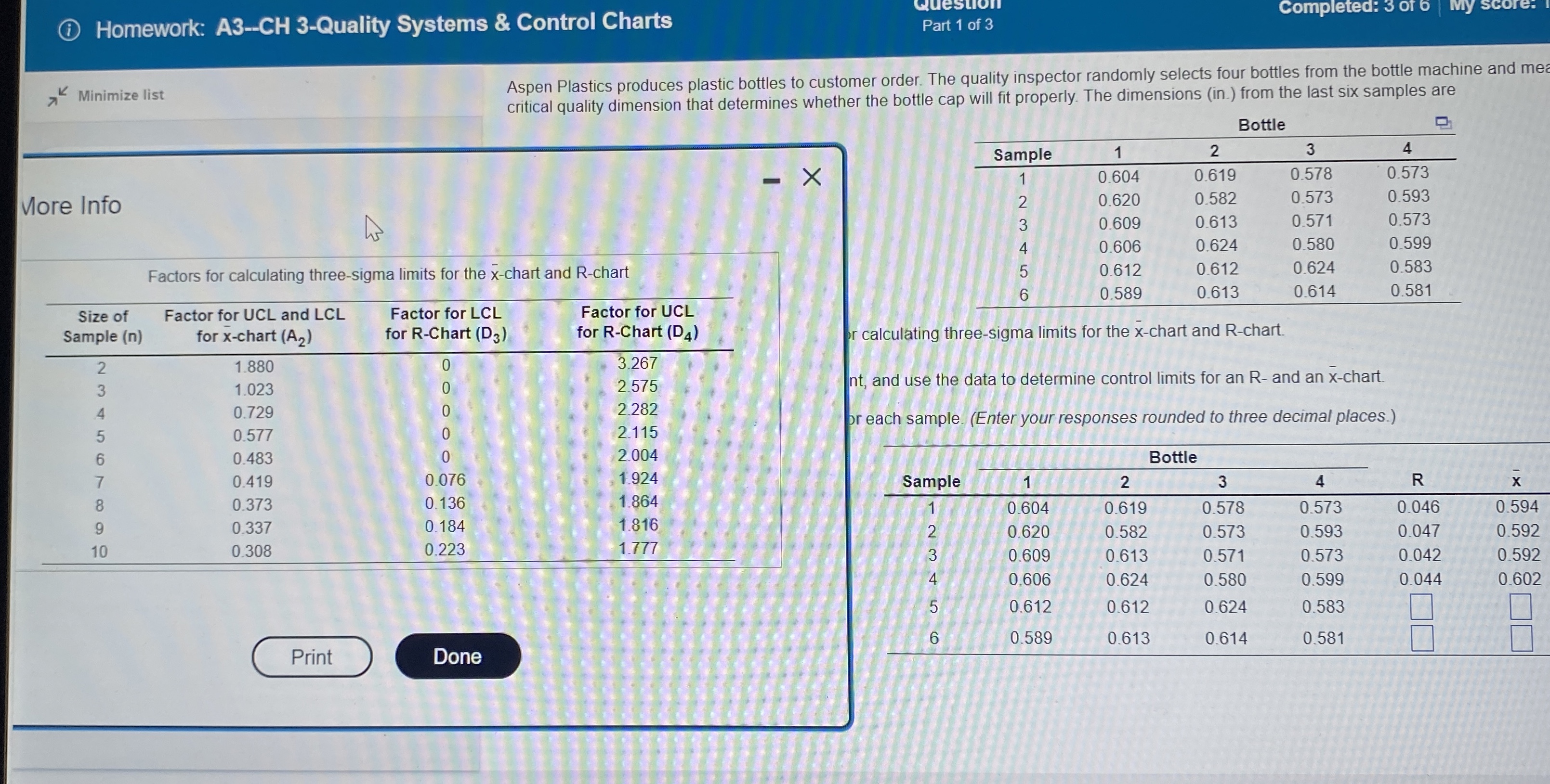 Solved Aspen Plastics produces plastic bottles to customer | Chegg.com