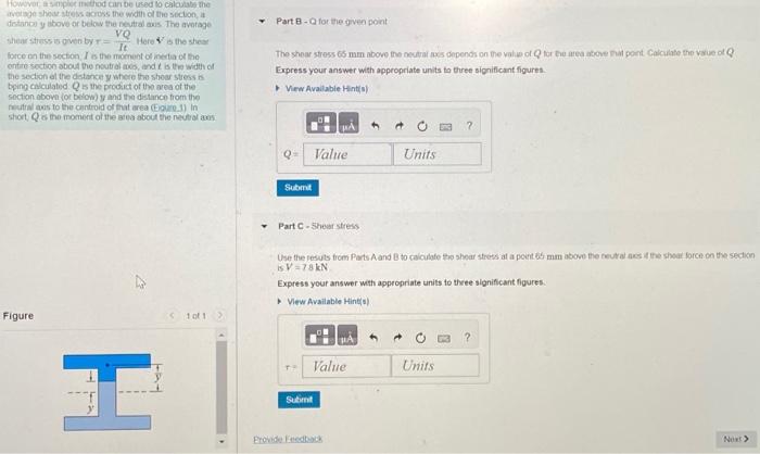 Solved An I-beam has a flange width b=250 mm, height h=250 | Chegg.com