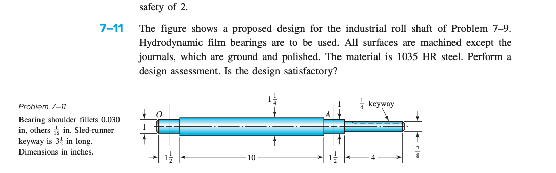 Solved safety of 2 .7-11 ﻿The figure shows a proposed design | Chegg.com
