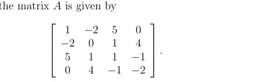 Solved 3 Coding Apply The Inverse Power Iteration Method 