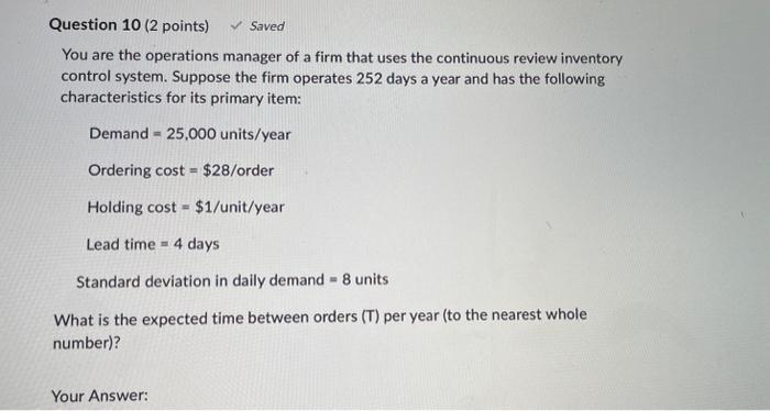 Solved Question 15 ( 2 points) Corin sells Sunday papers | Chegg.com