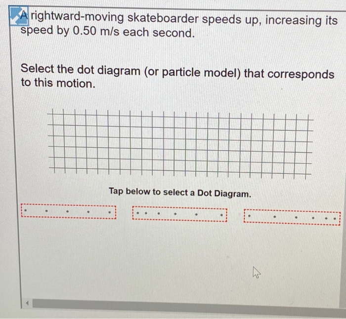 Solved rightward-moving skateboarder speeds up, increasing | Chegg.com