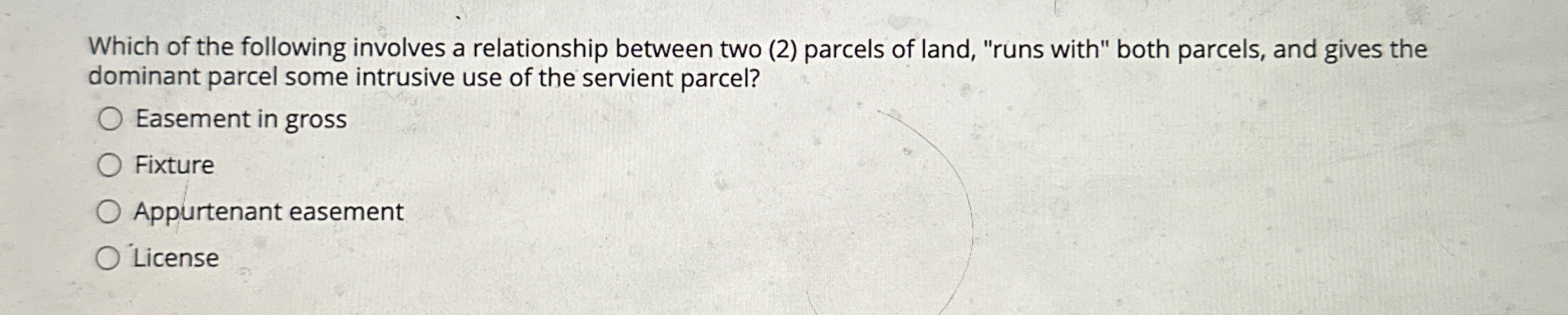 Solved Which of the following involves a relationship | Chegg.com